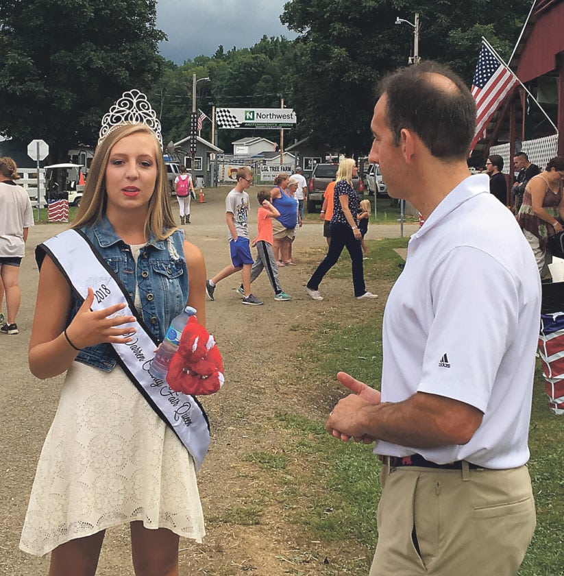 Candidate for Lt. Gov. stumps at fairgrounds | News, Sports, Jobs ...